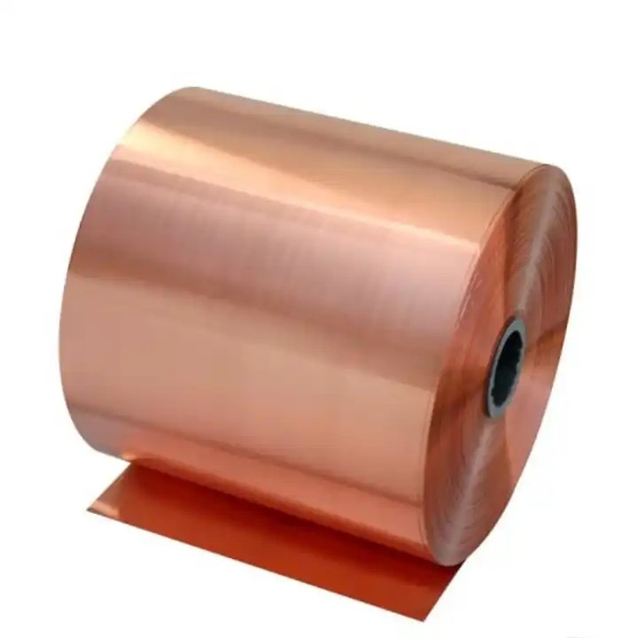 Flat Copper Strip Coil C1100 Oxygen Free Red Pure Copper Coil For ...