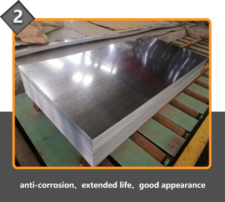 Galvanized Steel Sheet Plates Cold Rolled Zinc Coated DX51D DX53D 600mm